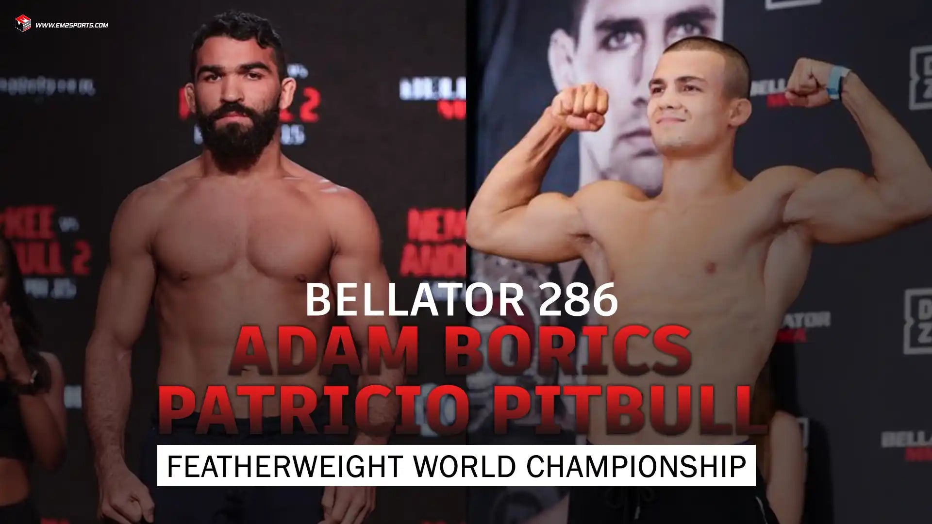 Kill Cliff FC’s Adam Borics Fights Pitbull for the Title Saturday!