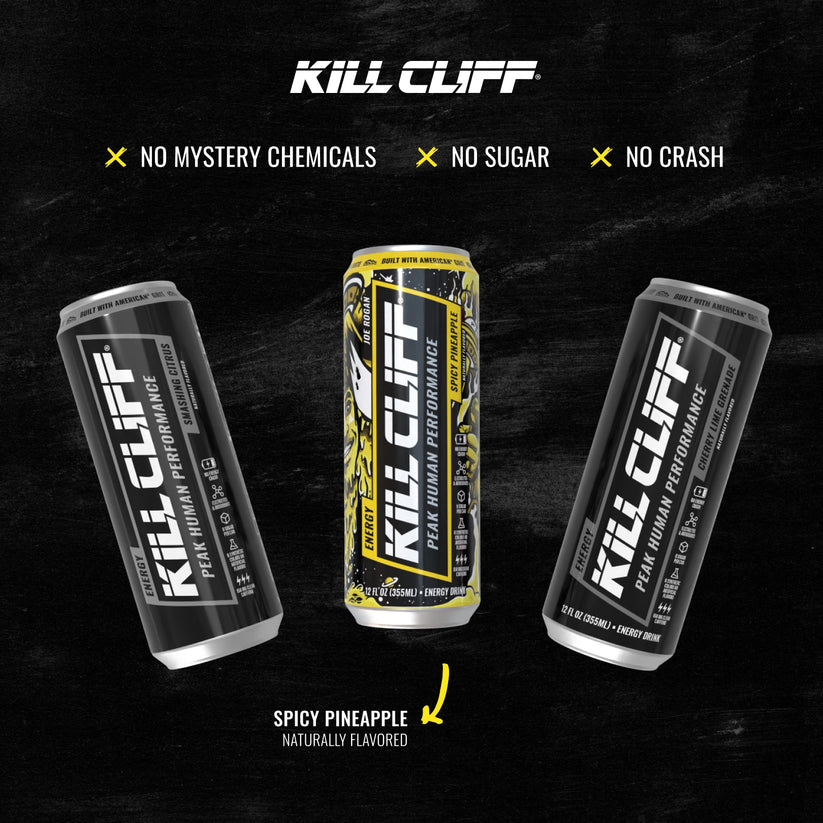 Spicy Pineapple Energy Drink by Joe Rogan | Kill Cliff