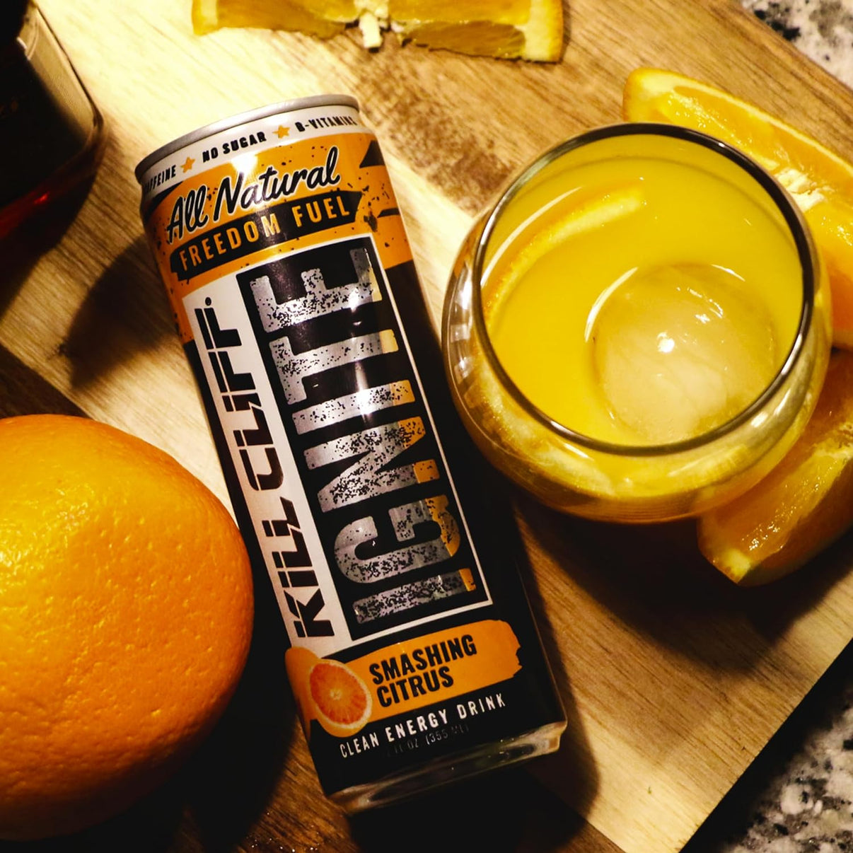 IGNITE Smashing Citrus Best Energy Drink with Caffeine & No Creatine ...