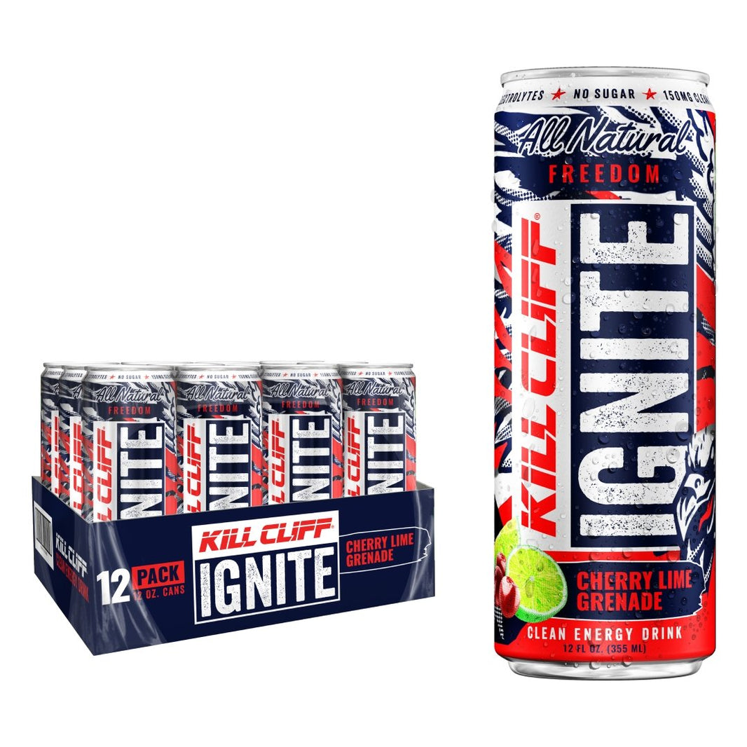 IGNITE The Best Tasting Clean Energy Drink with Natural Caffeine – Kill ...