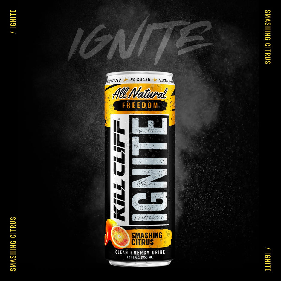 IGNITE The Best Tasting Clean Energy Drink with Natural Caffeine – Kill ...